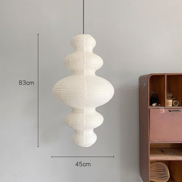 Sora Rice Paper Ceiling Lamp – Aevial Home Collection